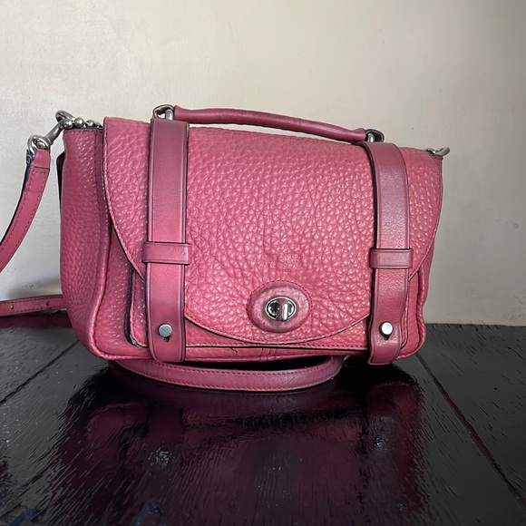 Coach | Bags | Coach Brooklyn Bleecker Mini Loganberry Leather ...